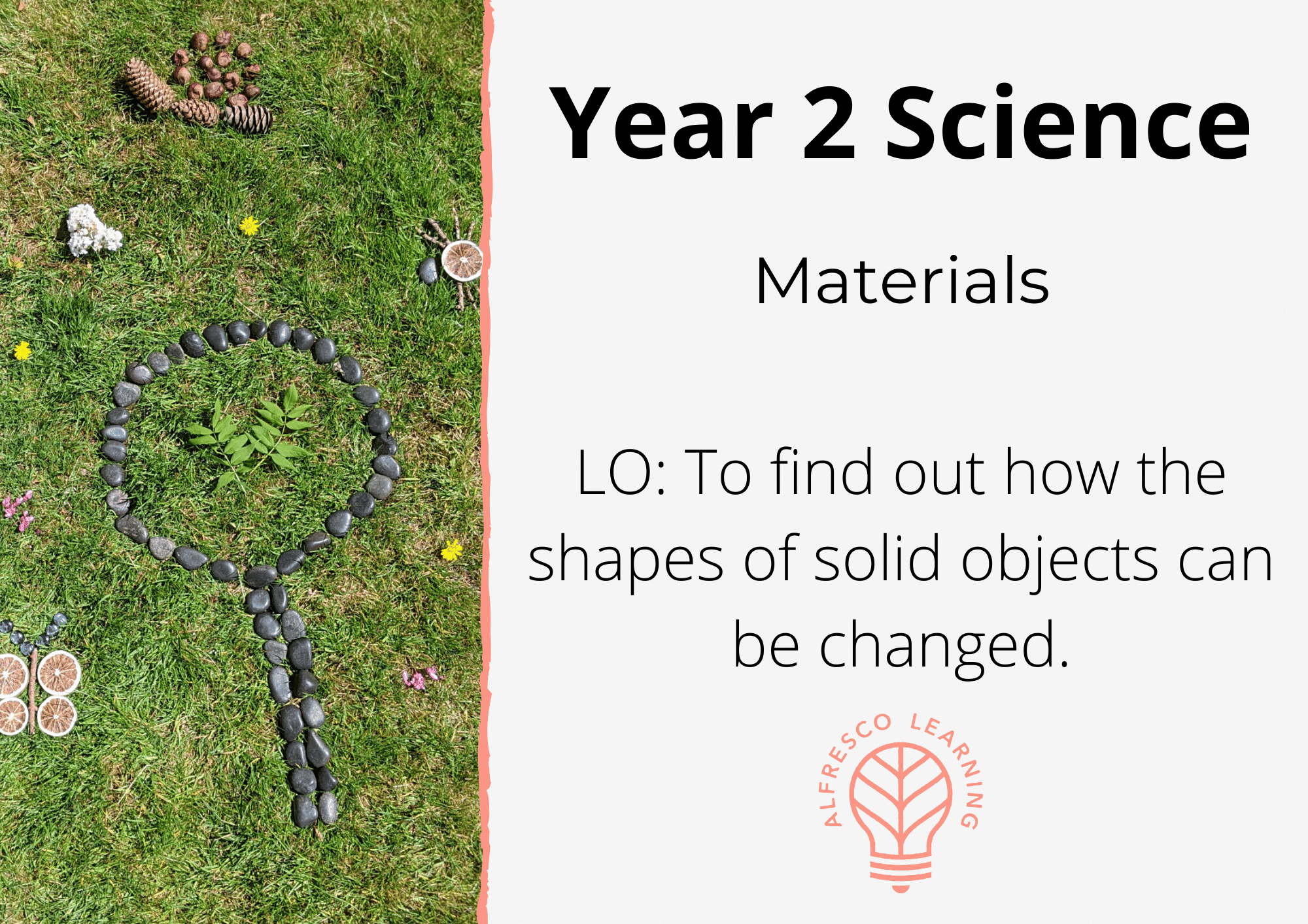Taking Year 2 - Materials Outdoors