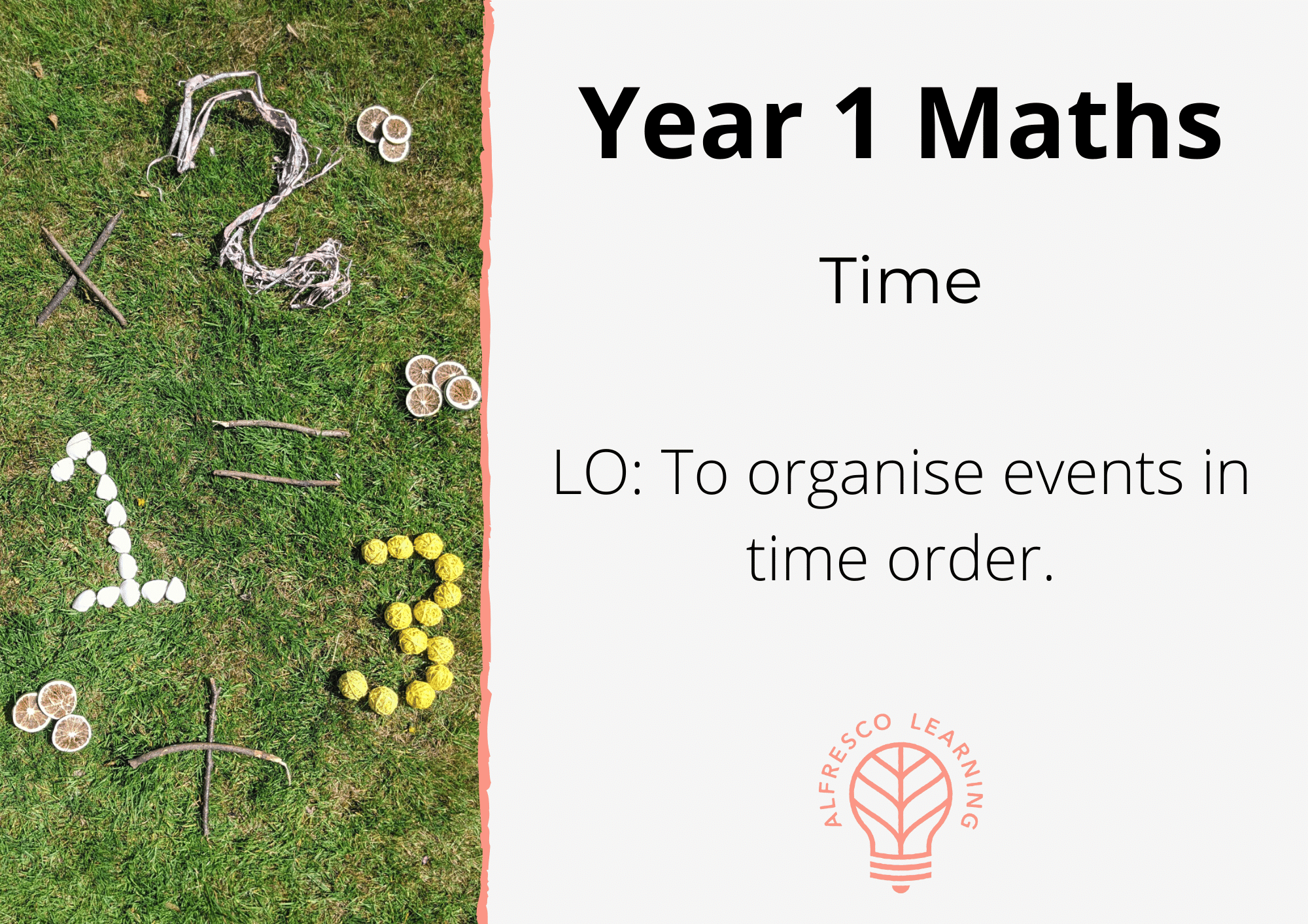 Taking Year 1 - Time Outdoors