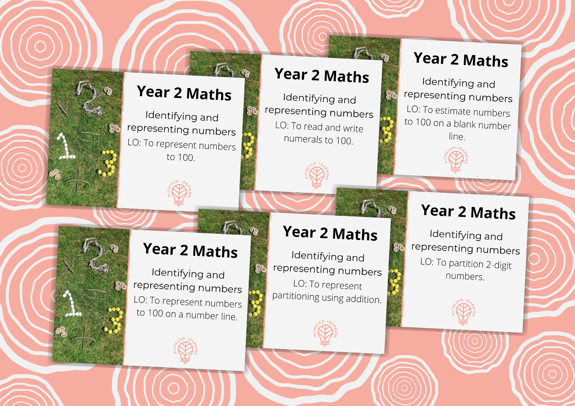 Taking Year 2- Identifying and representing numbers Outdoors