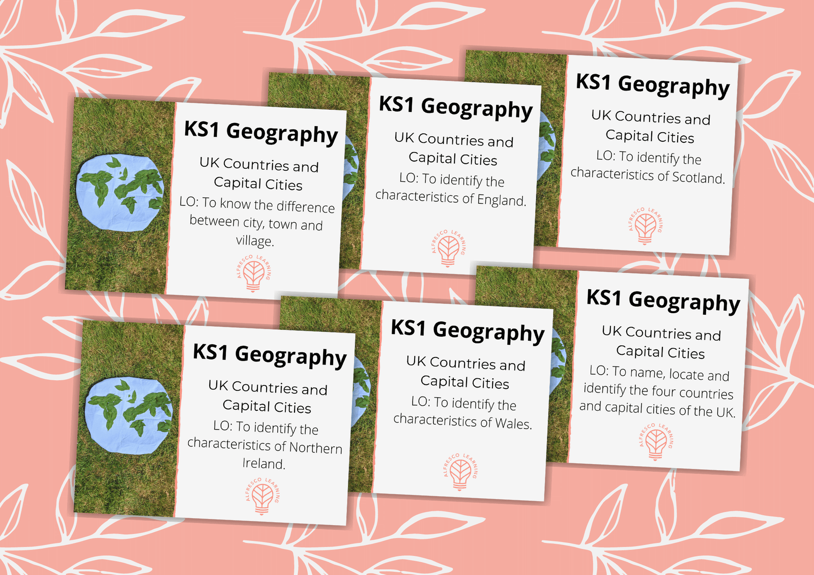 Taking KS1 - Capitals & Countries Outdoors