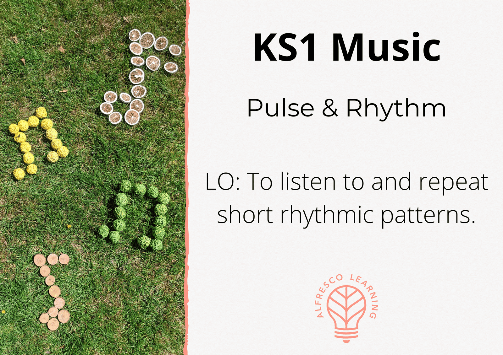 Taking KS1 - Pulse & Rhythm Outdoors