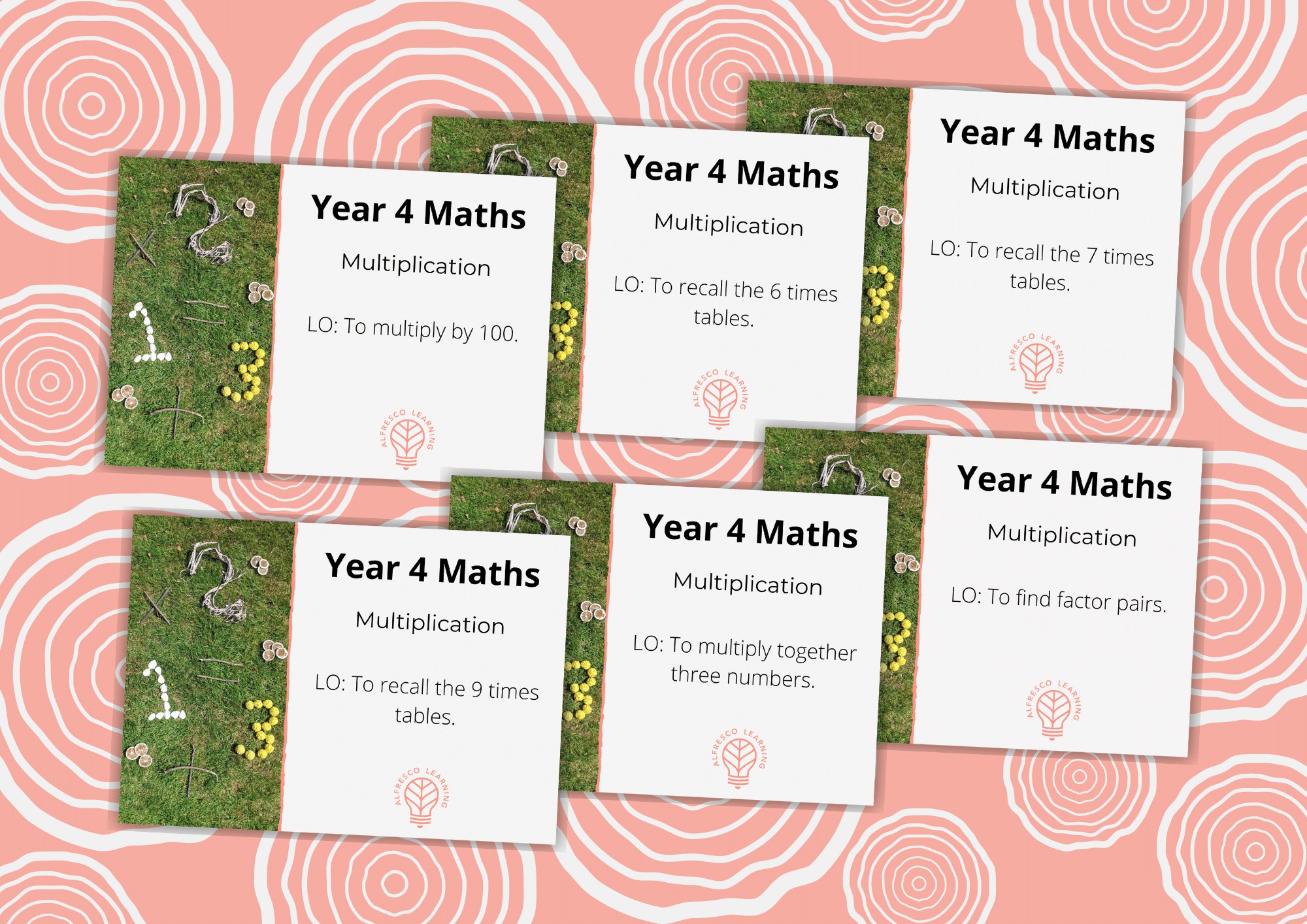 Taking Year 4 - Multiplication Outdoors