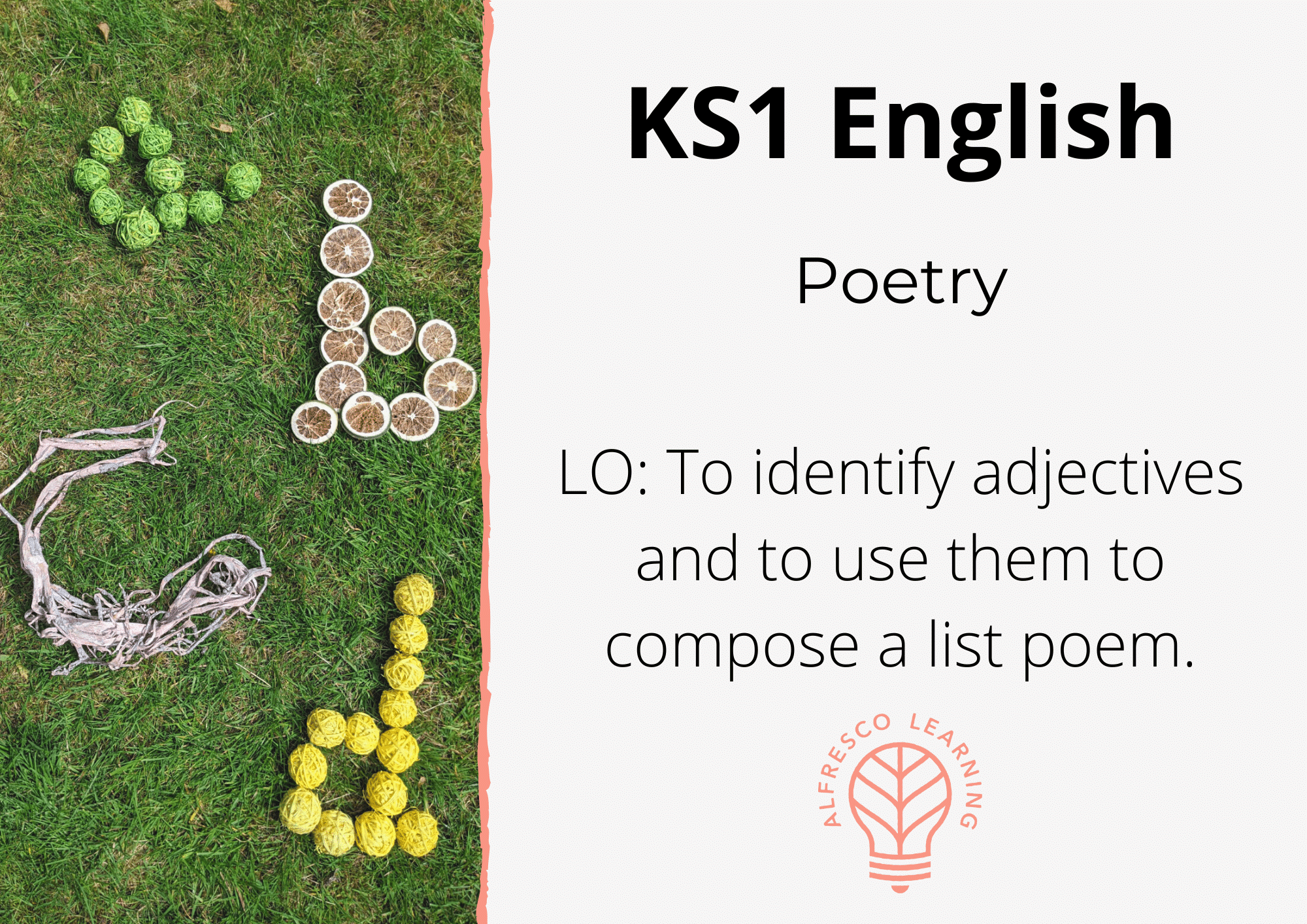 Taking KS1- Poetry Outdoors