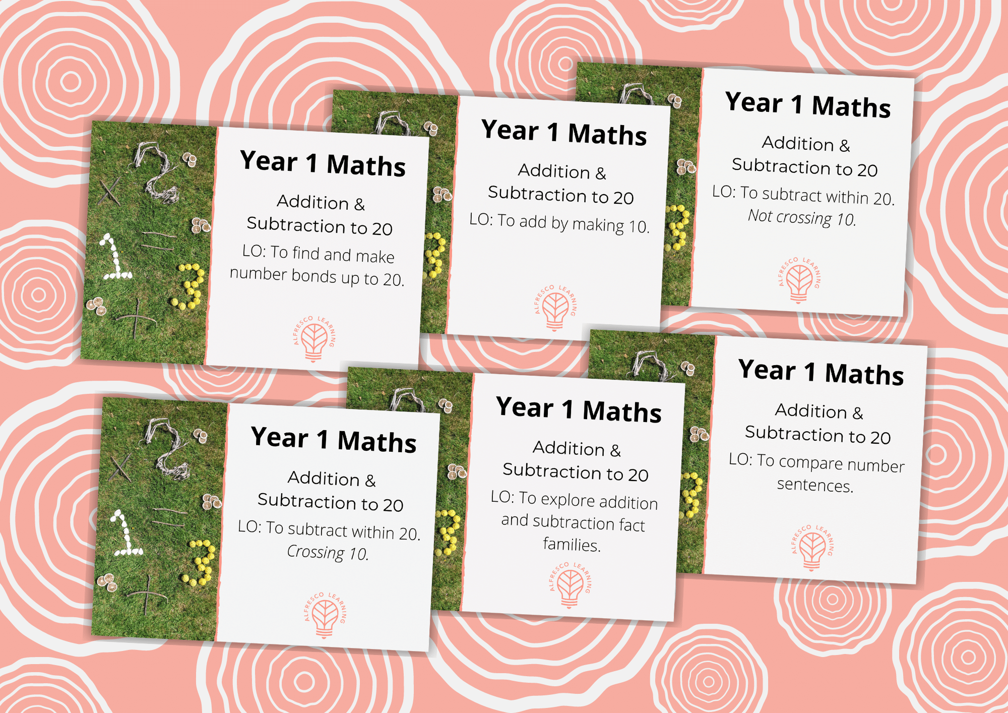 Taking Year 1 - Addition & Subtraction to 20 Outdoors