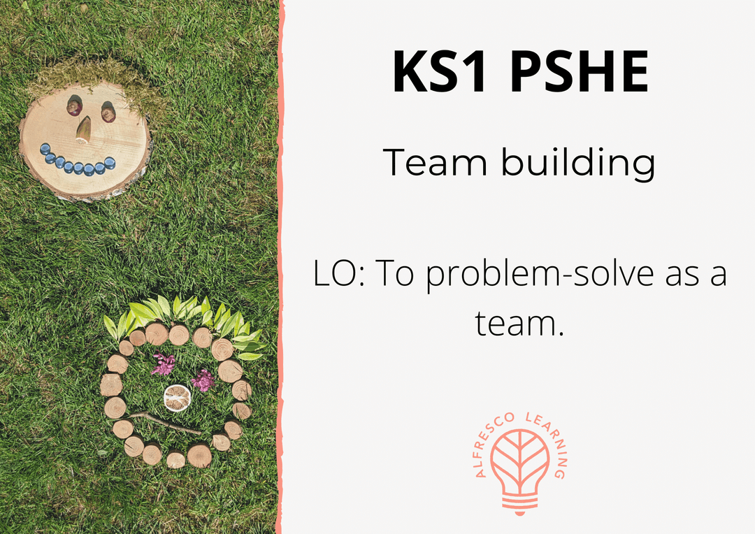 Taking KS1 - Team building Outdoors