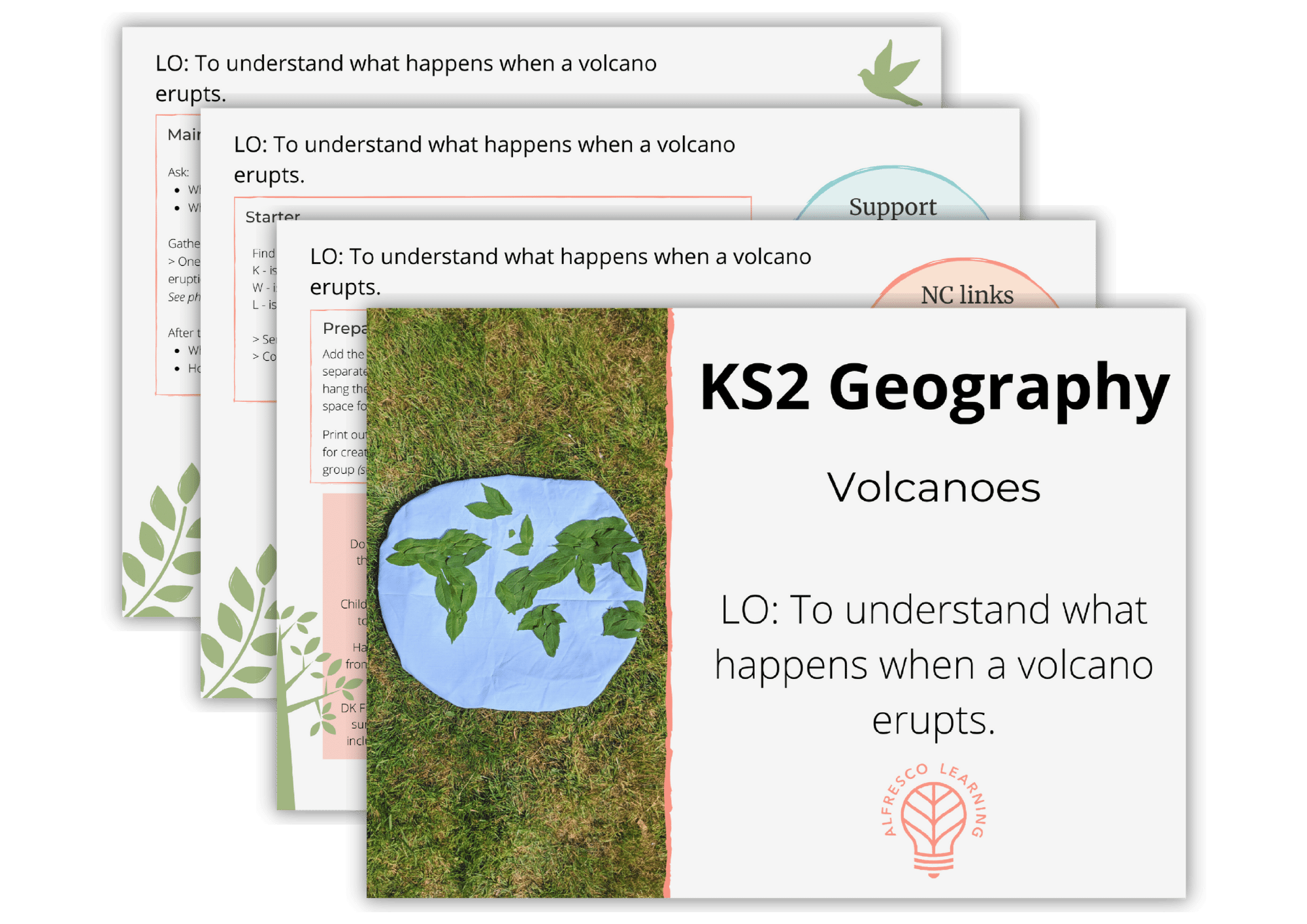 Taking KS2 - Volcanoes Outdoors
