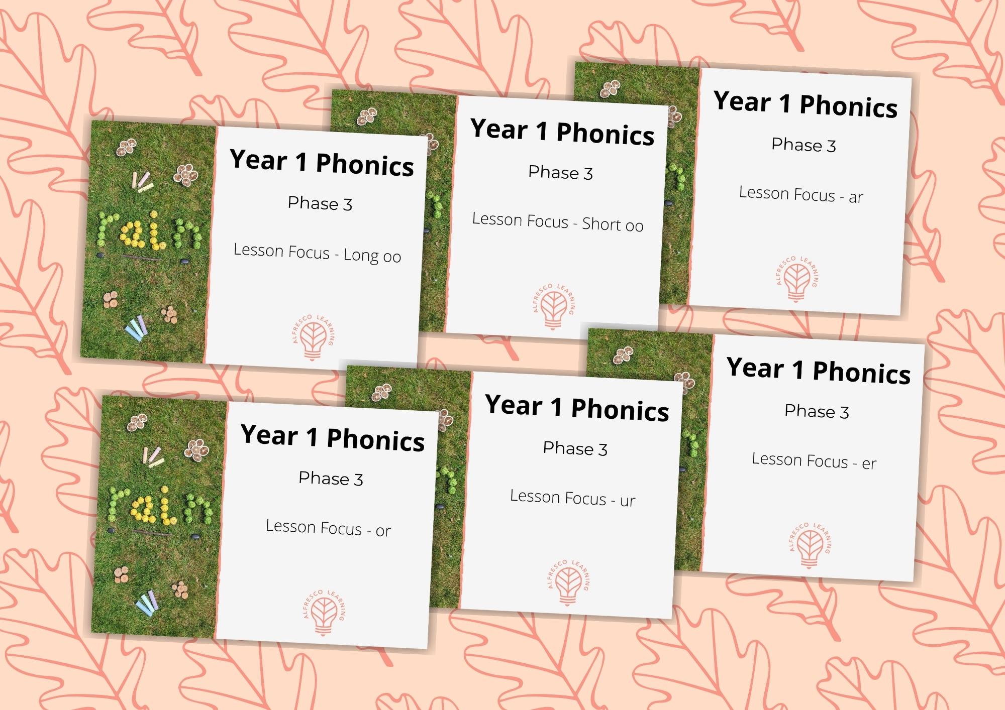 Taking Phase 3 - oo/oo, ar, or, ur, er Outdoors