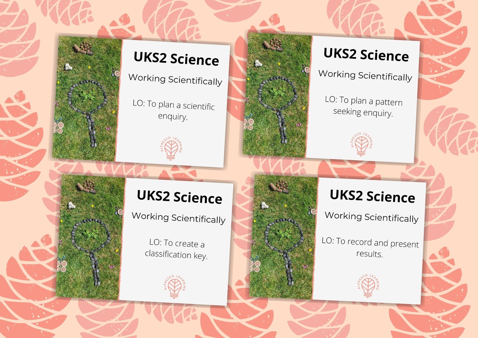 Taking UKS2 - Working Scientifically Outdoors