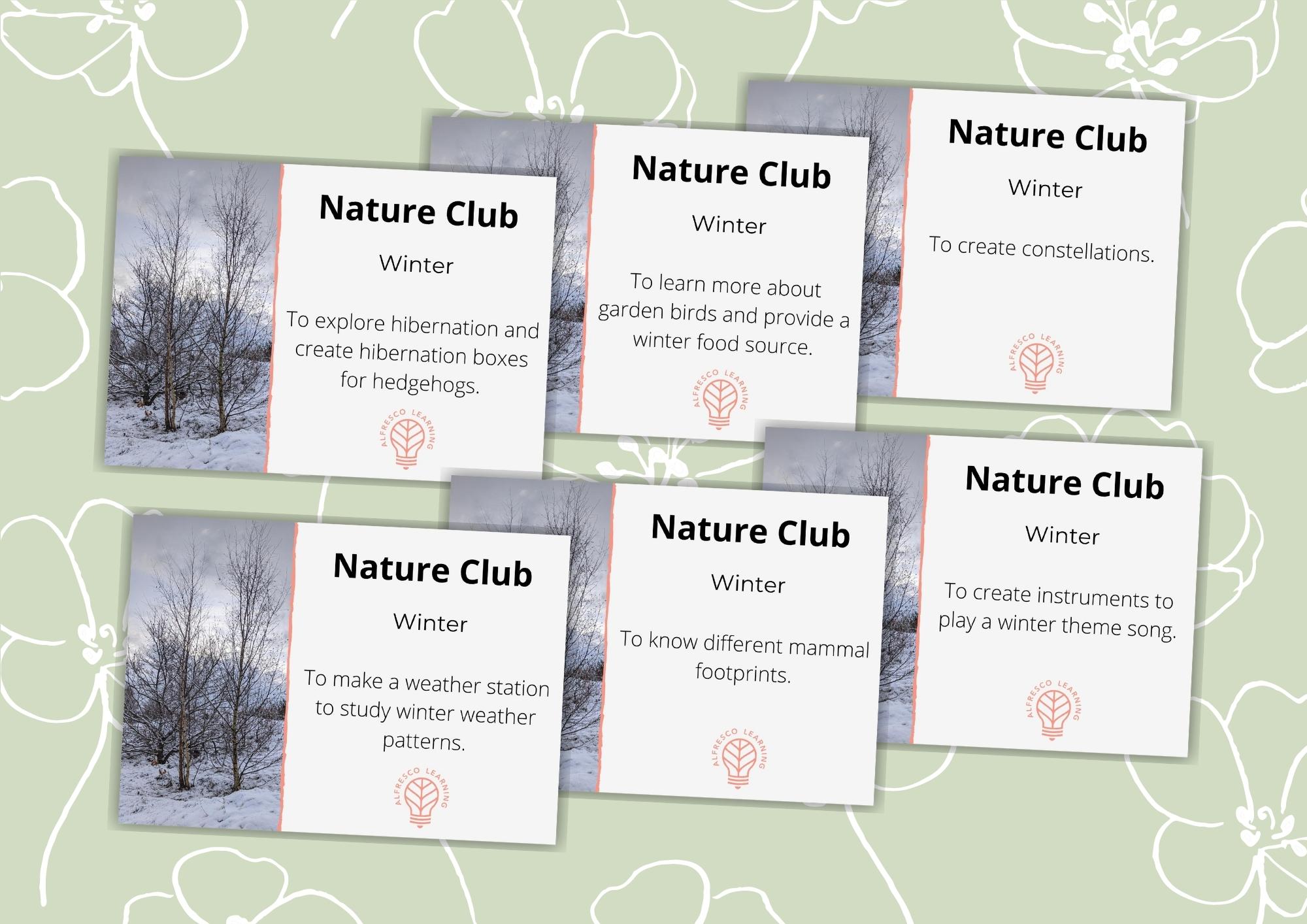 Taking Winter Nature Club Outdoors