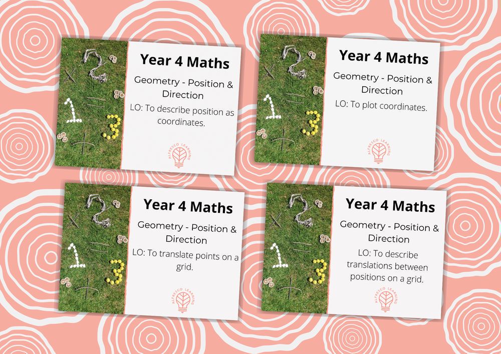Taking Year 4 - Position & Direction Outdoors