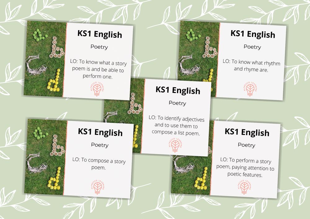 Taking KS1- Poetry Outdoors