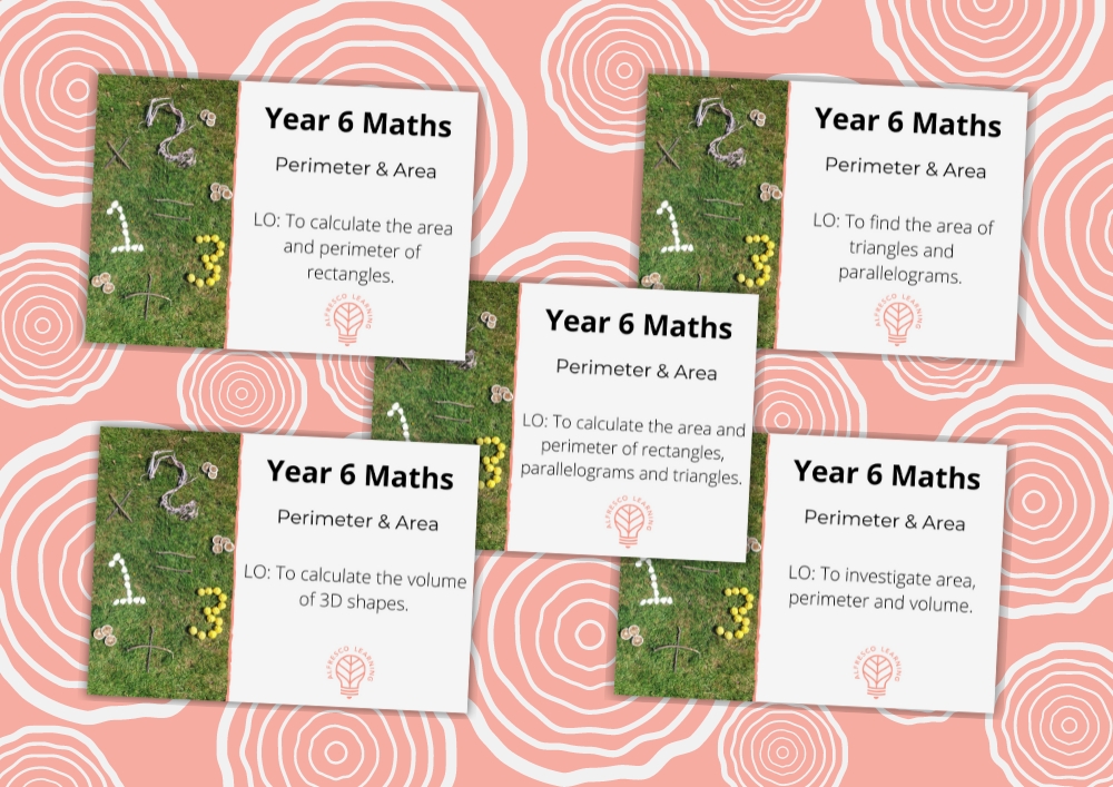 Taking Year 6 - Perimeter & Area Outdoors
