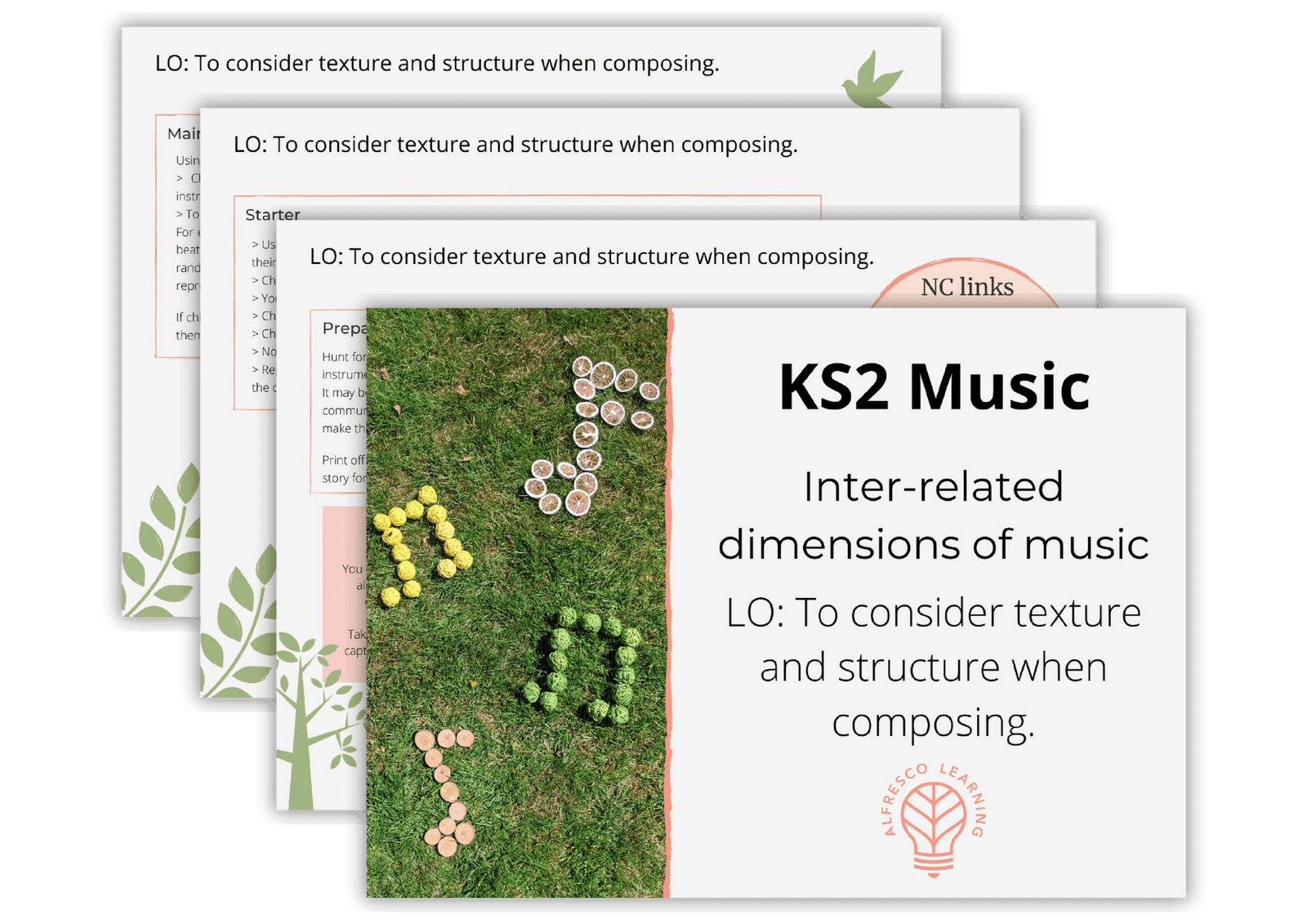 Taking KS2 - Inter-related dimensions of music Outdoors