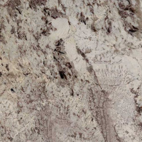 MSI Surfaces - Alabaster White Quartz - Surprise Granite