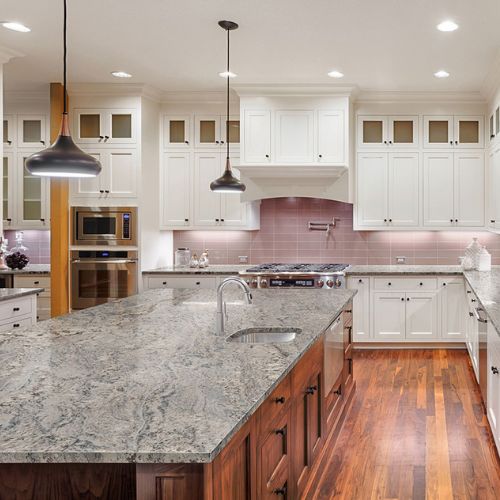 MSI Surfaces - Calacatta Abezzo Quartz - Surprise Granite