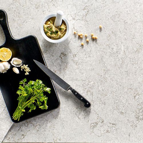 Radianz Quartz - Verona Verde Quartz - Surprise Granite