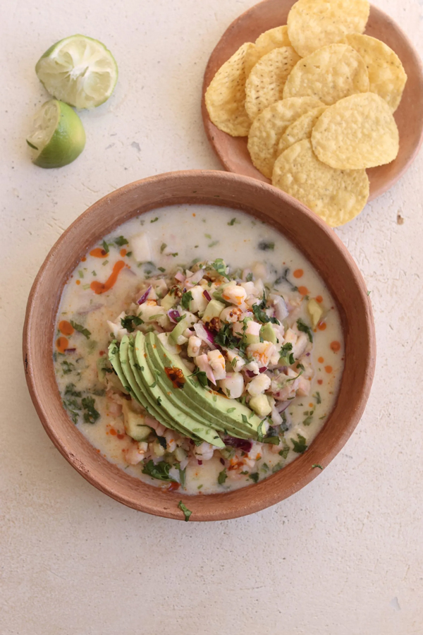 Vegan Ceviche en Leche de Coco | Fueled Naturally