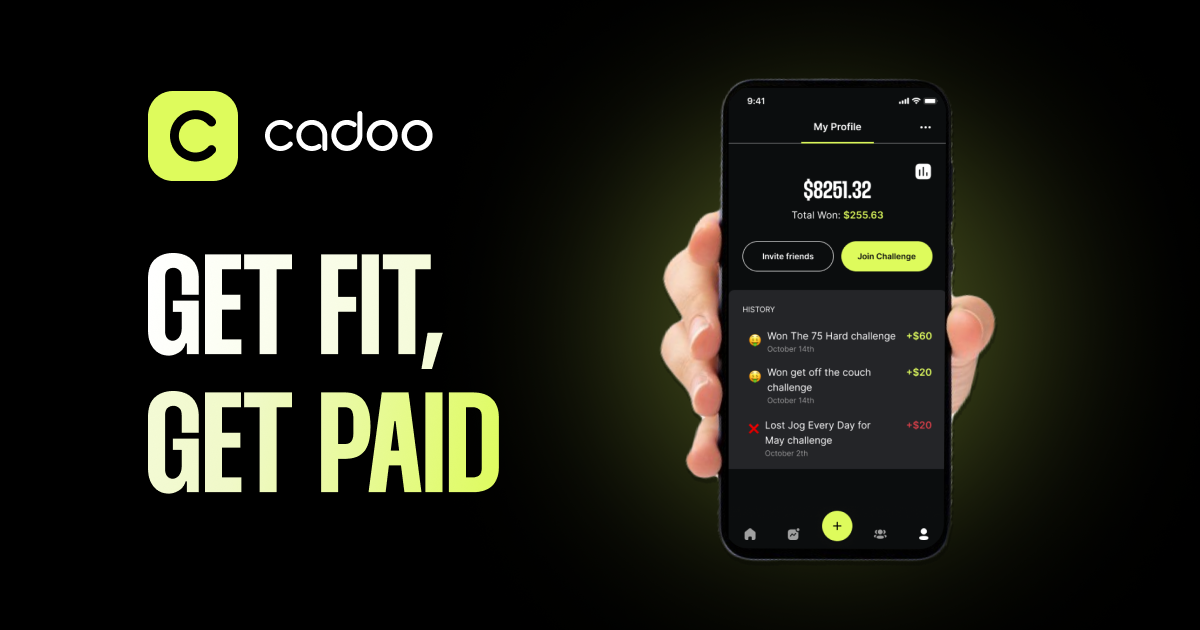Cadoo - Get Fit, Get Paid