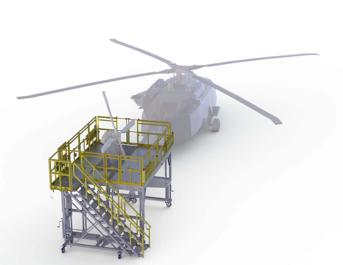 MH-60T Tail Maintenance Stand