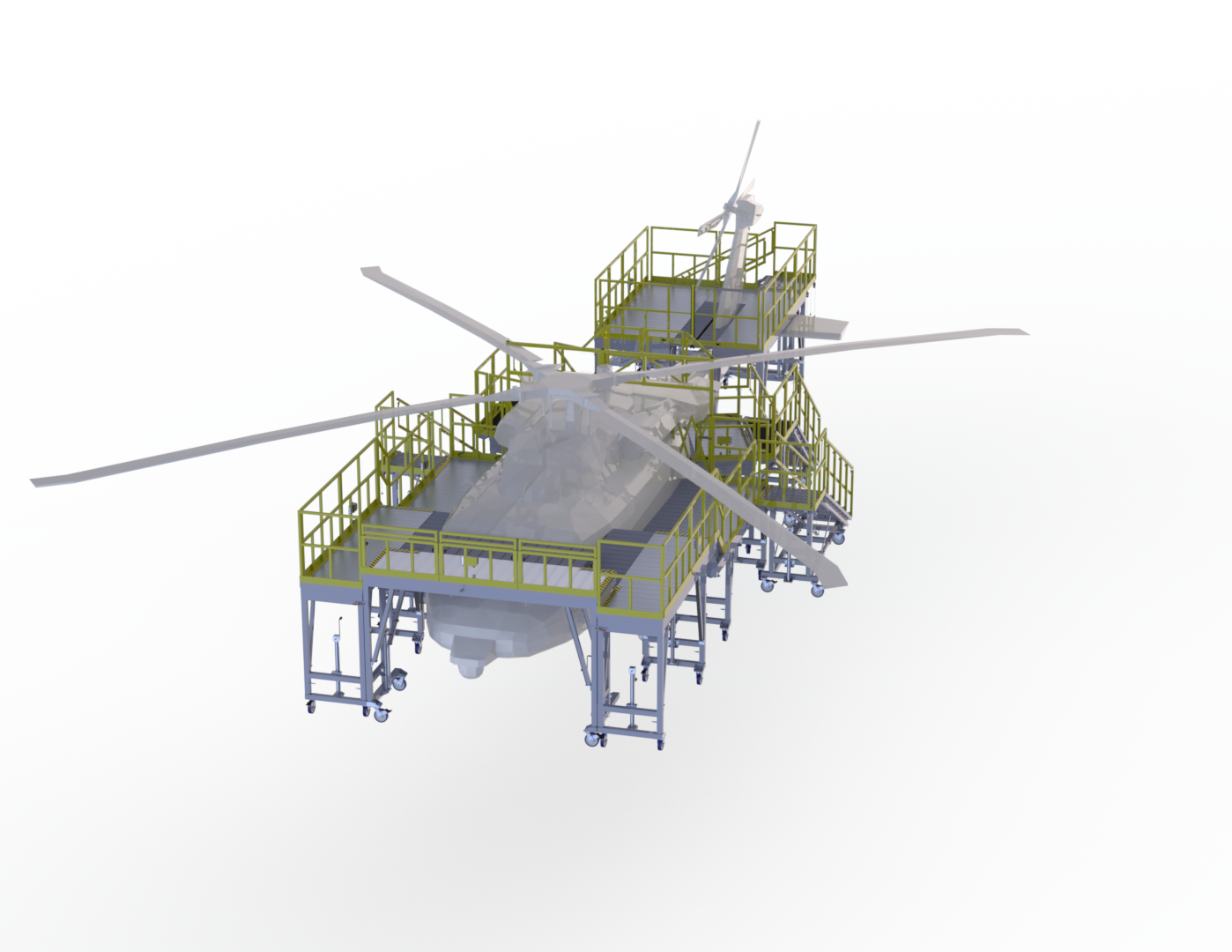 UH-60 Black Hawk Phase Maintenance Platform