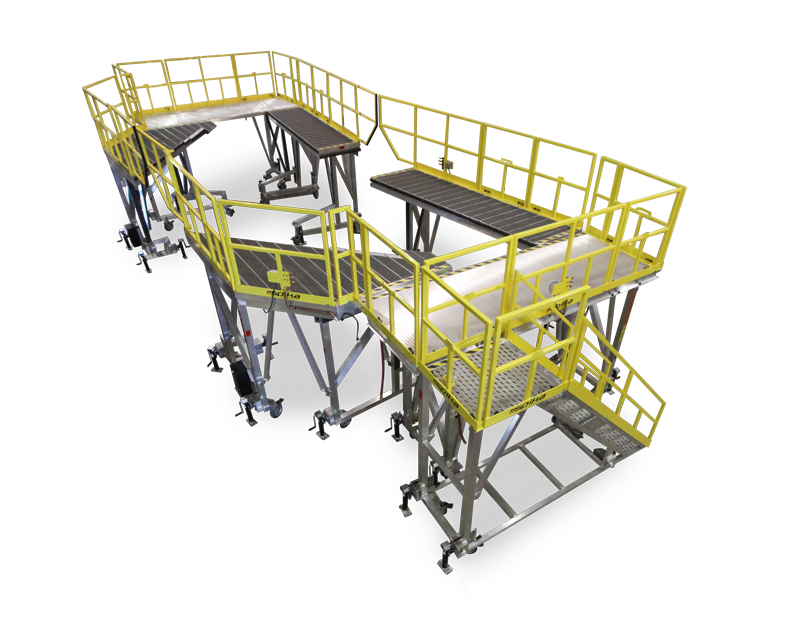 Maintenance Stands for the F-16 Fighting Falcon