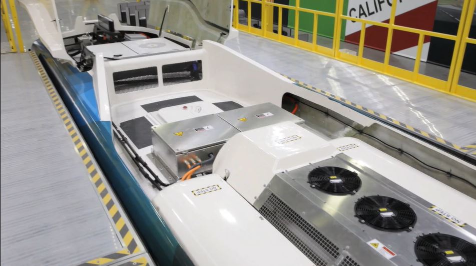 Work Platforms for Electric Bus Manufacturing