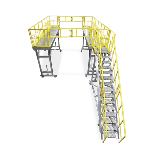 Maintenance Platforms for Electric Buses with Limited Space