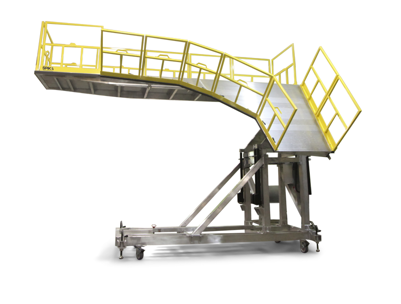 Highly Cantilevered Inspection Stand