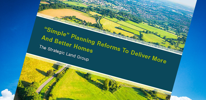 “Simple” Planning Reforms To Deliver More And Better Homes - Strategic ...