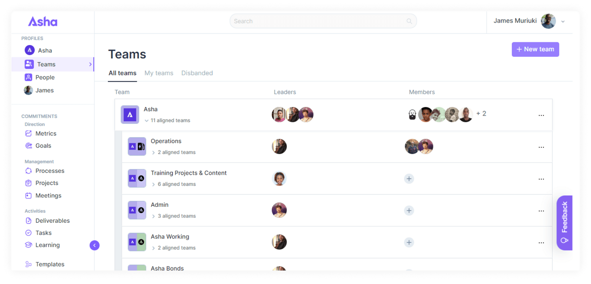Asha - The bridge between working, learning, and financing.