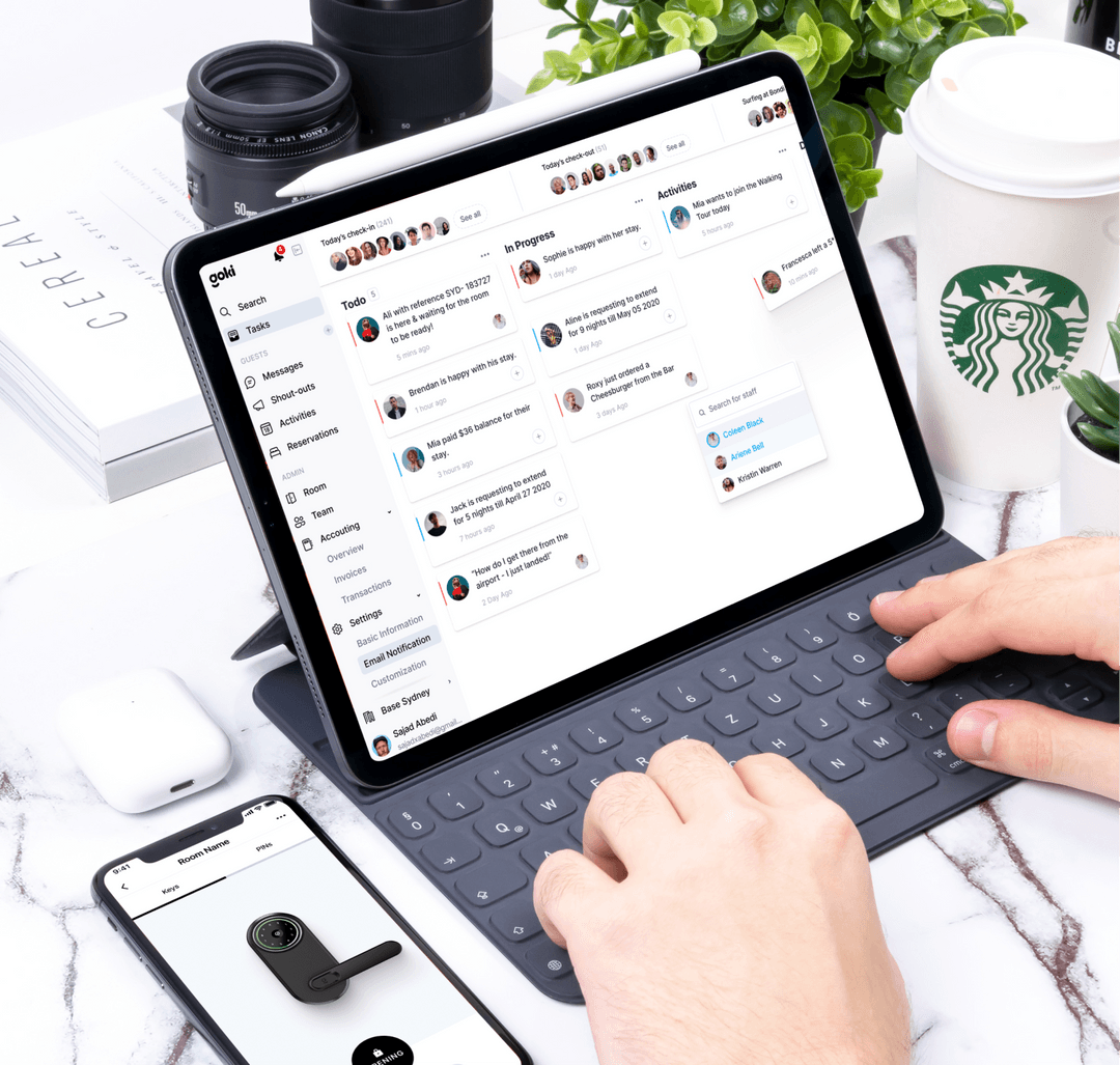 Goki Smart Locks for Hotels, Hostels & Airbnbs