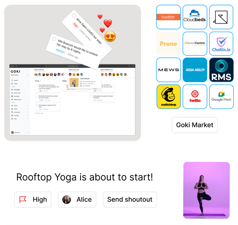 Goki Smart Locks for Hotels, Hostels & Airbnbs