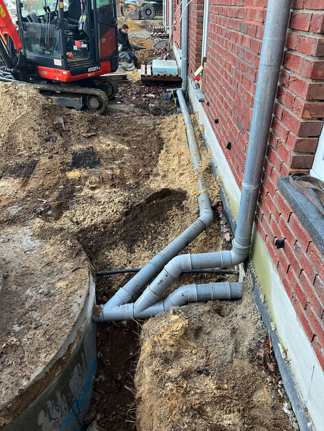Ingo | Rioleringswerken | Aanleg nieuwe riolering
