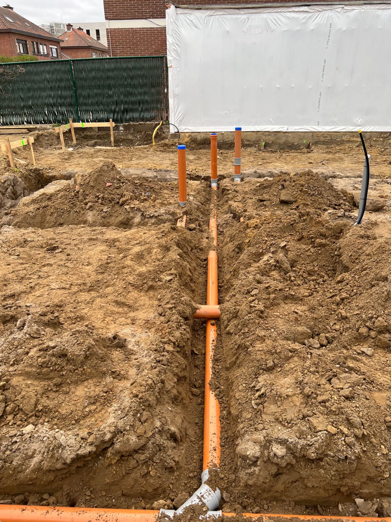 Ingo | Rioleringswerken | Aanleg nieuwe riolering