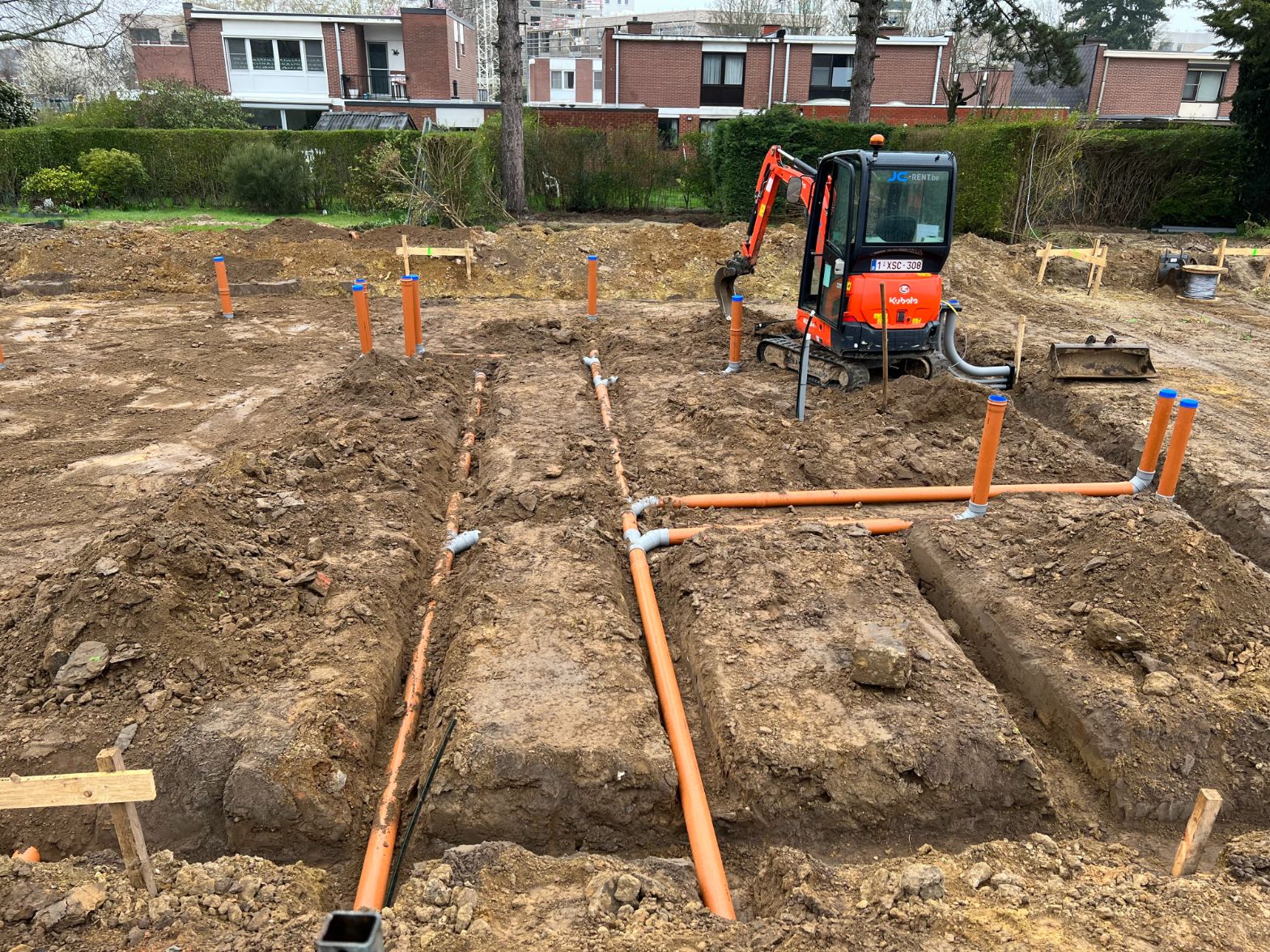 Ingo | Rioleringswerken | Aanleg nieuwe riolering