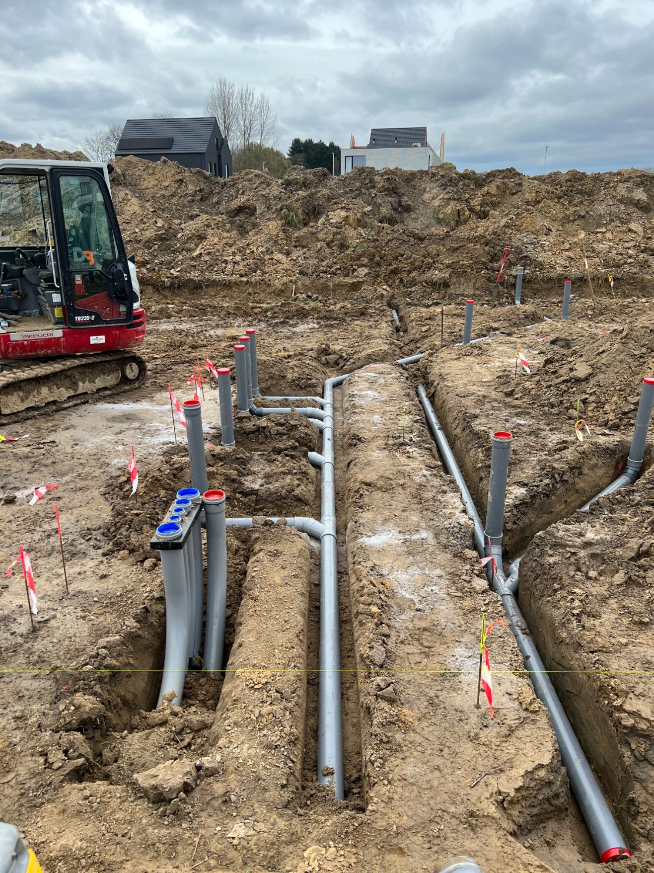 Ingo | Rioleringswerken | Aanleg nieuwe riolering