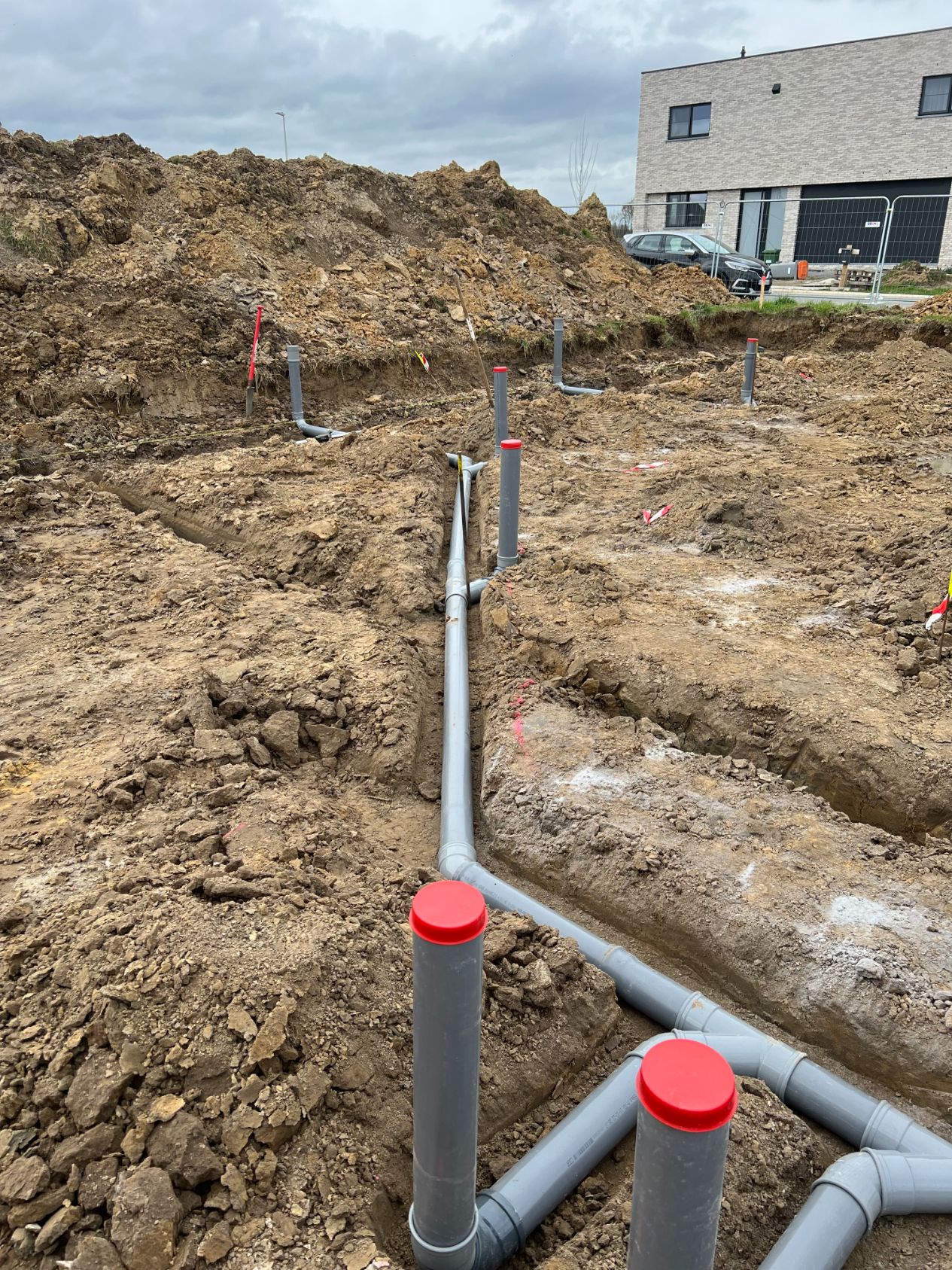 Ingo | Rioleringswerken | Aanleg nieuwe riolering