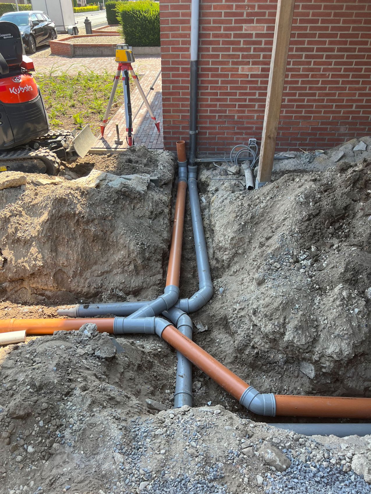 Ingo | Rioleringswerken | Ontkoppeling en renovatie riolering