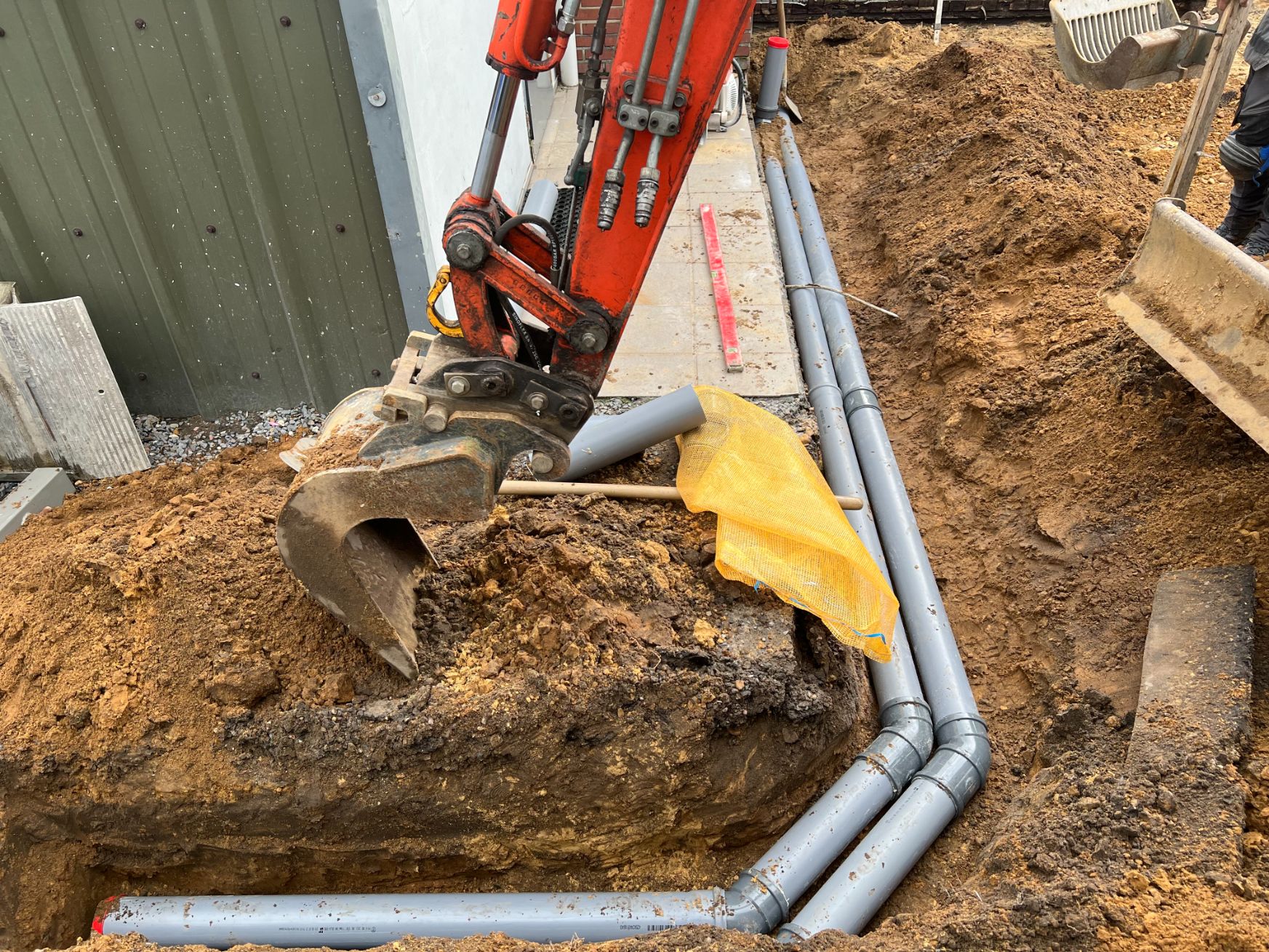 Ingo | Rioleringswerken | Ontkoppeling en renovatie riolering