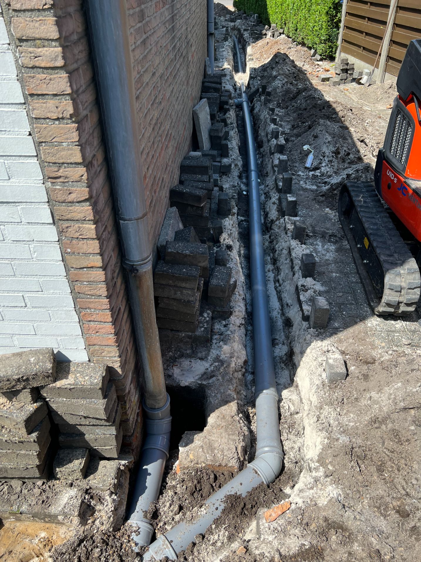 Ingo | Rioleringswerken | Ontkoppeling en renovatie riolering