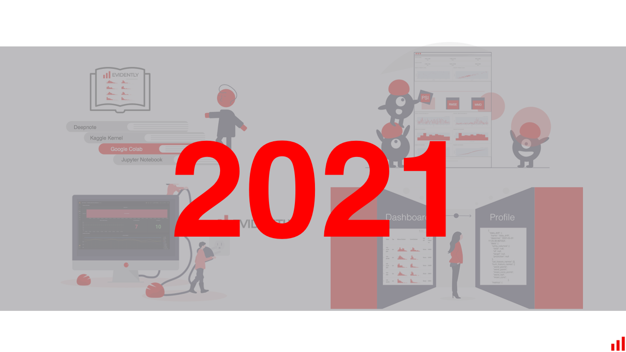 7 highlights of 2021: A year in review for Evidently AI