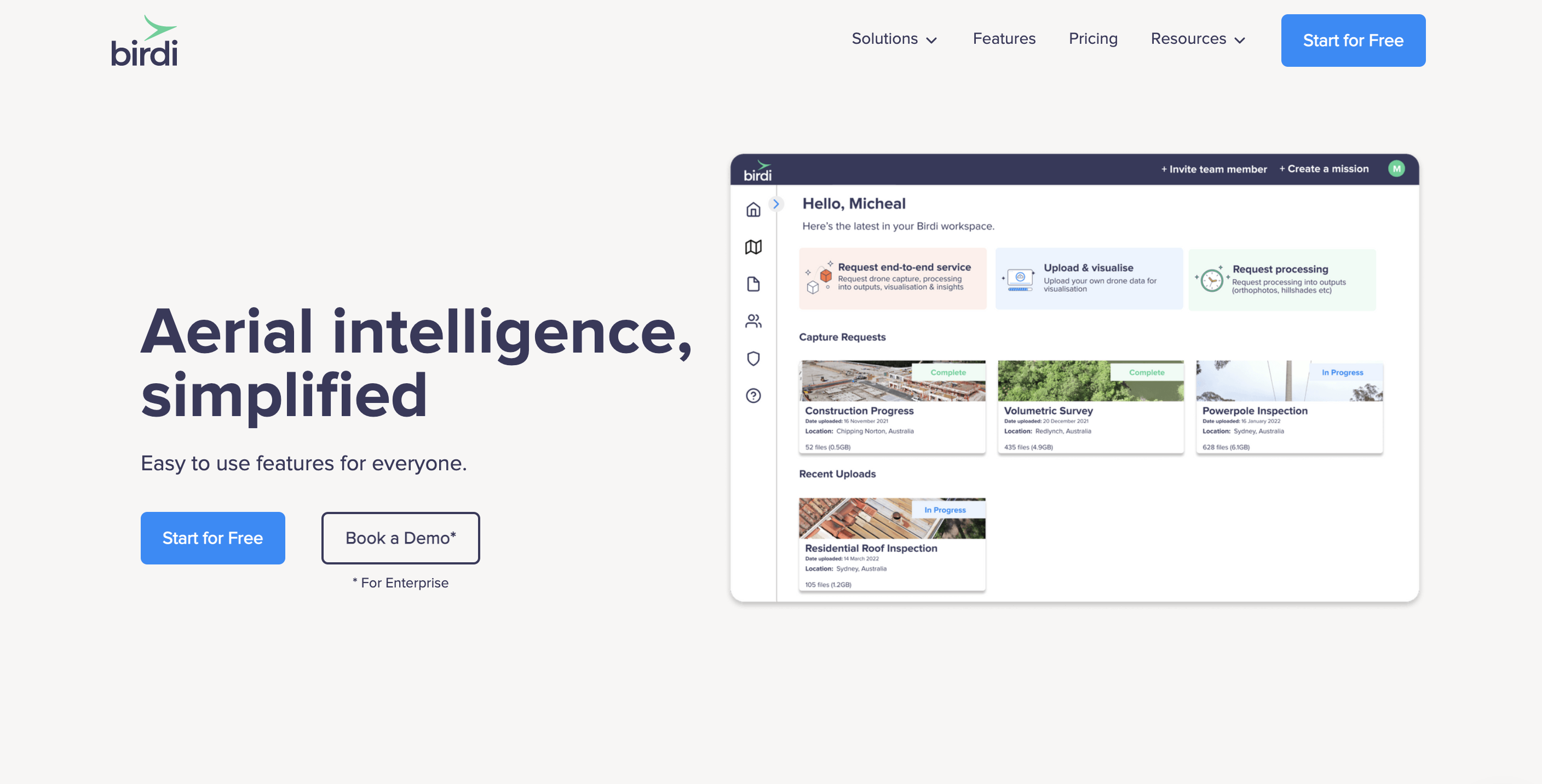 Birdi's Key Features