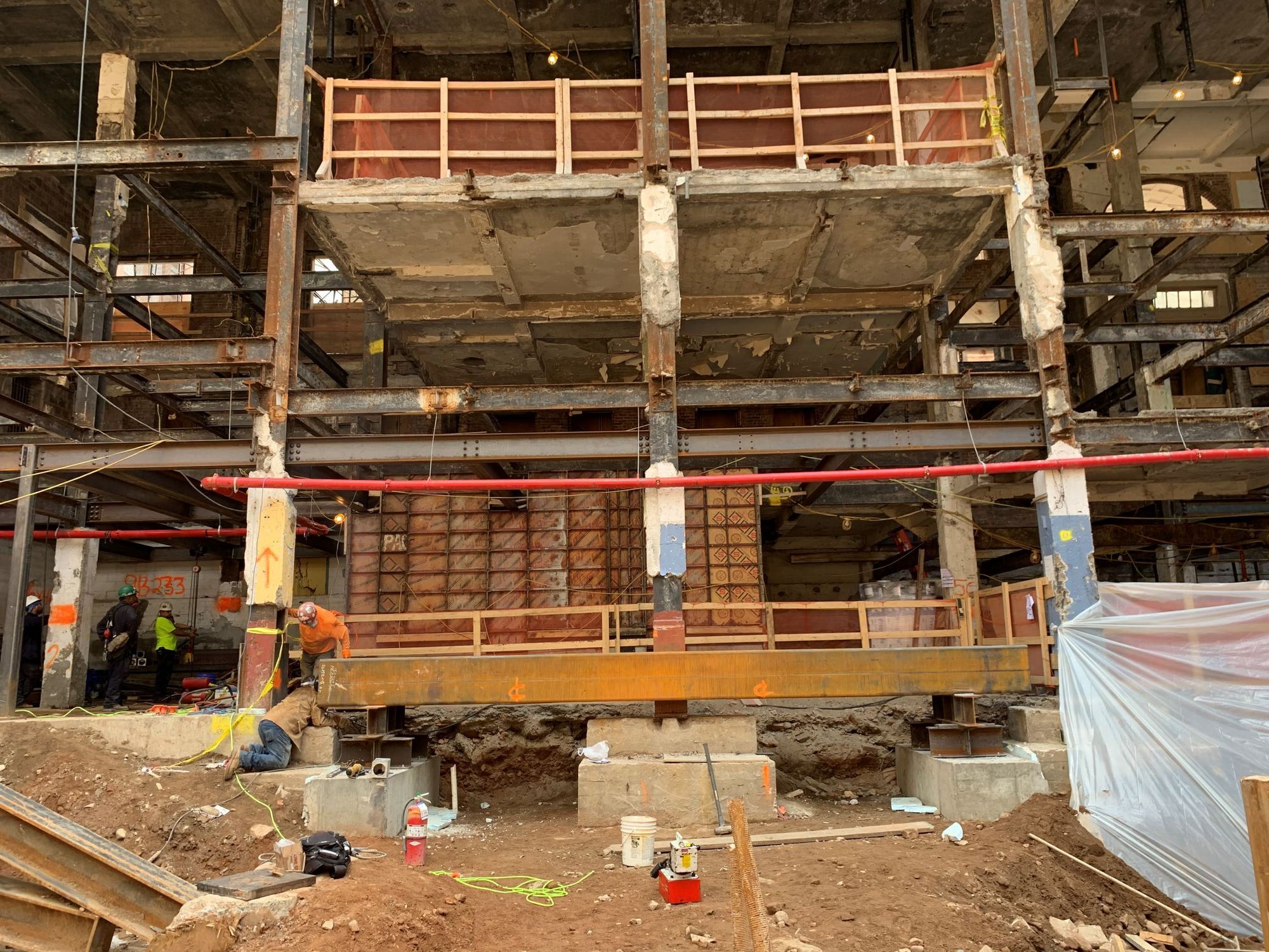 Column Temporary Shoring - Hansen Becker Engineering