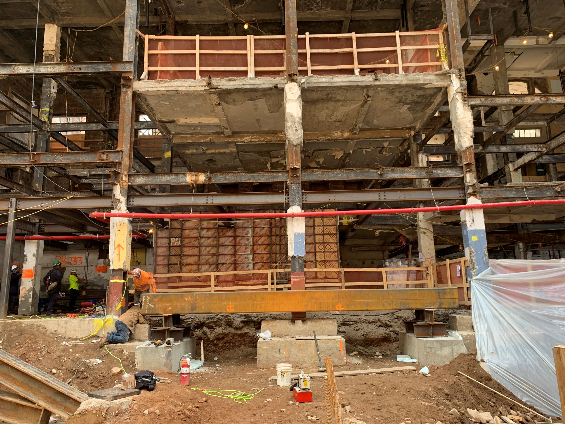 Column Temporary Shoring - Hansen Becker Engineering