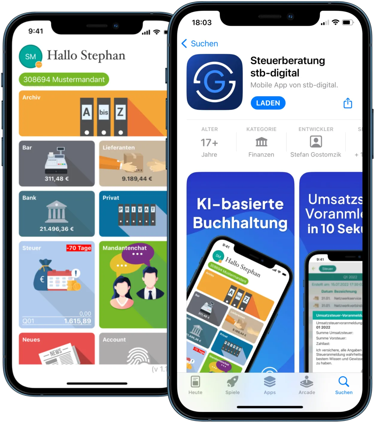 Do-It-Yourself Buchhaltung 🤑 | stb-digital App