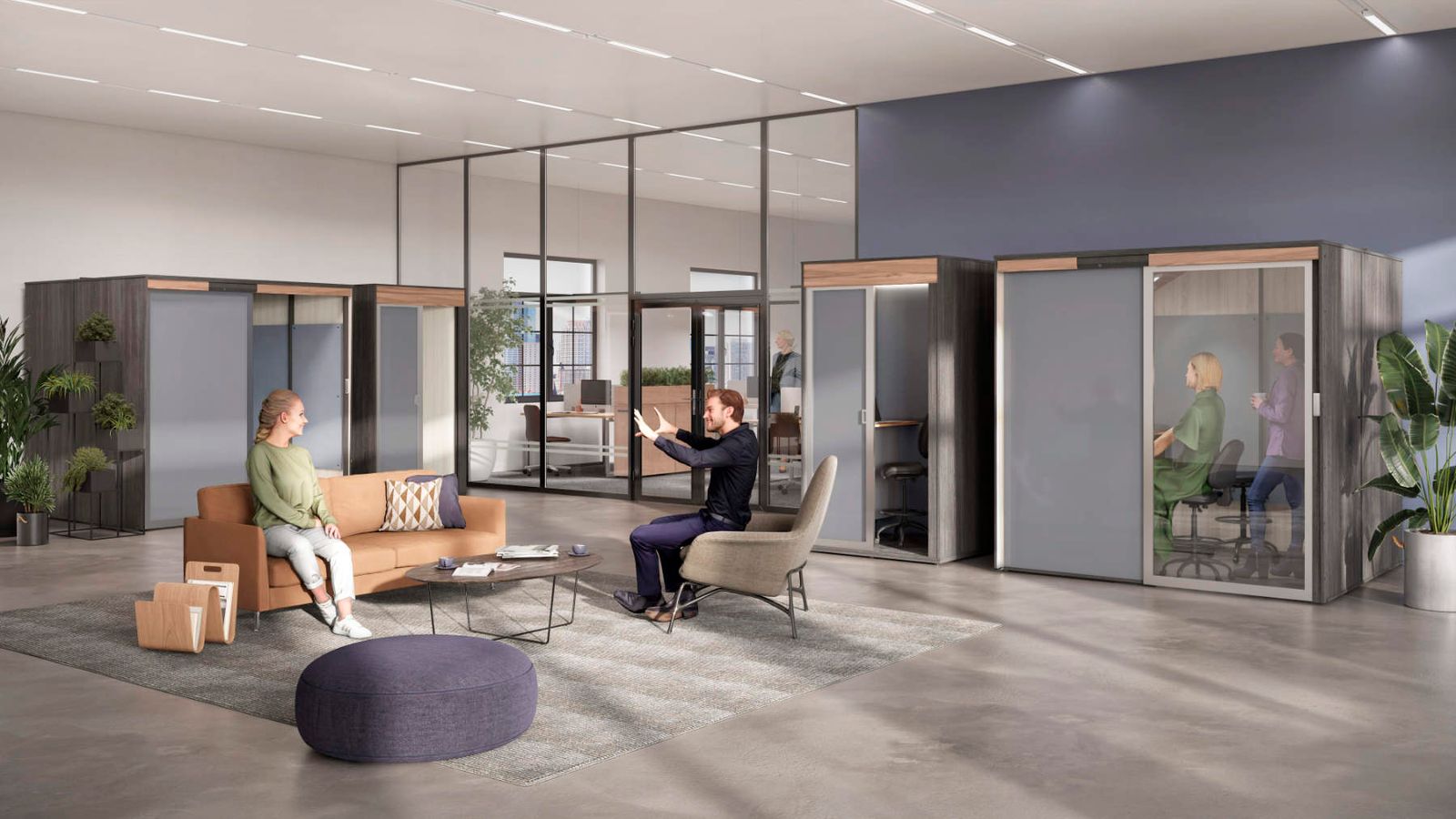 TalkBox STUDIO Meeting Room Booth - ADA Compatible