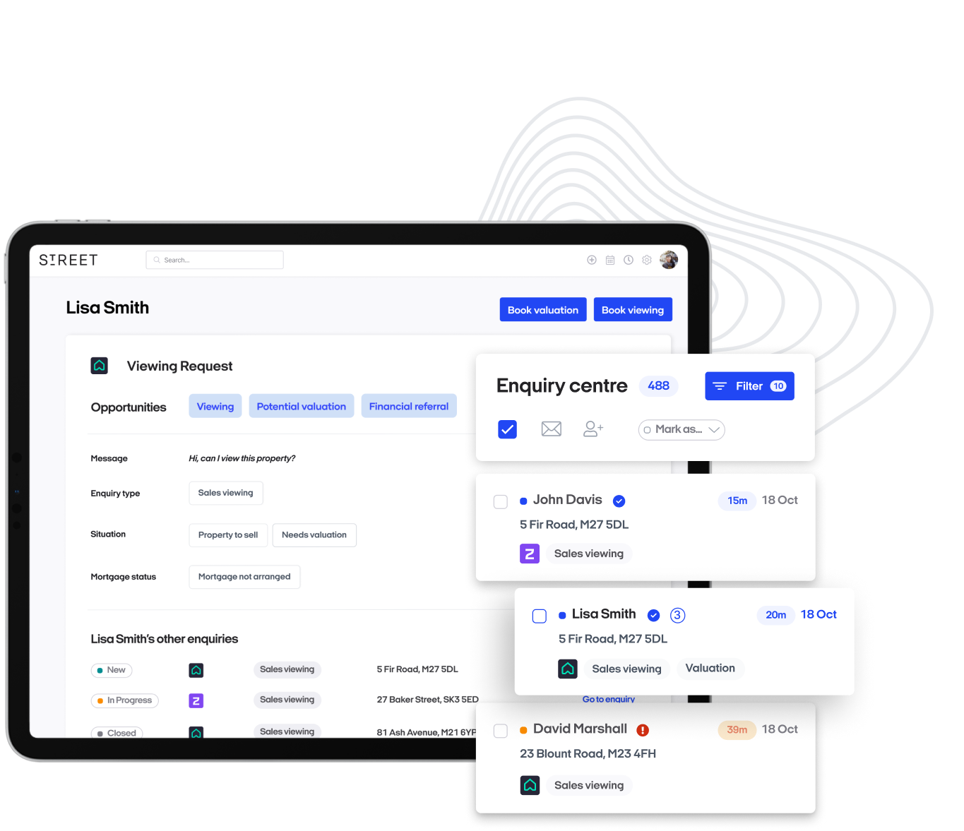 Street.co.uk | Live Feed Of Portal Enquiries