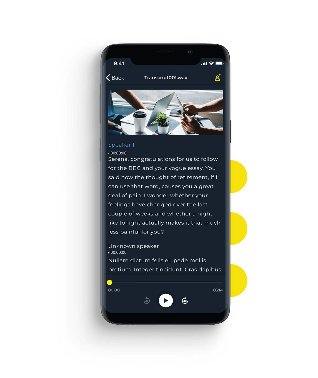 Trint Mobile App | Trint