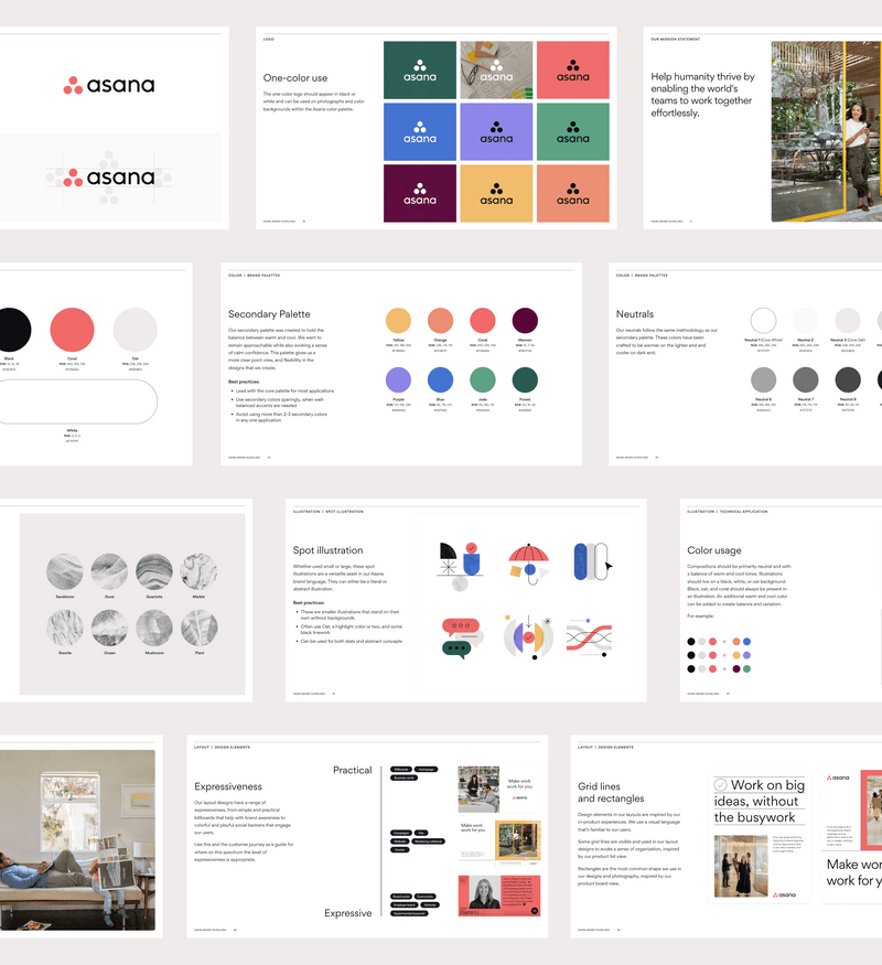 Asana Brand Refresh • Louis – Webflow HTML website template
