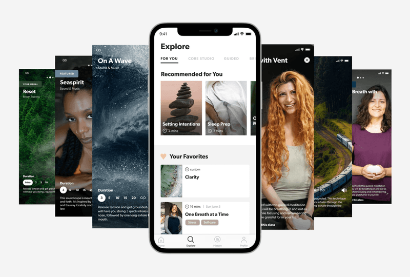 Core Meditation Trainer by Hyperice